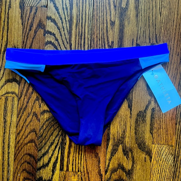 Athleta | Swim | Athleta Swimsuit Bottom New Freestyle Colorblock ...